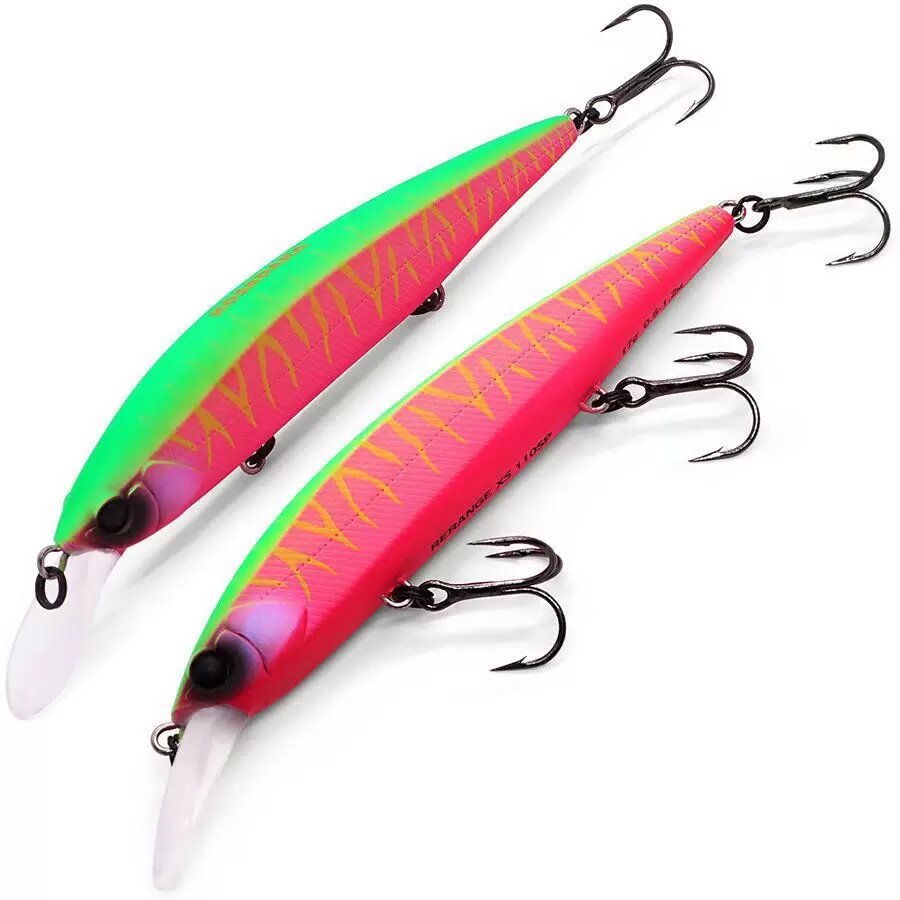 Воблер для рыбалки Kosadaka RERANGE XS 110SP ROS, 110.0 мм, 17.0 г, заглубление 0.5-1.2 м, ROS