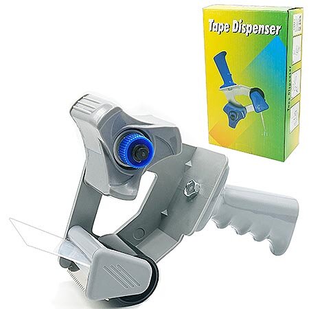 Диспенсер KWELT для упаковочного скотча, пластик, до 50 мм, 6,5x23 см