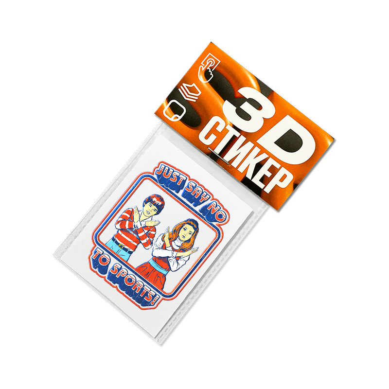 Стикер Epic Merch: no sports по мотивам творчества Стивена Родеса