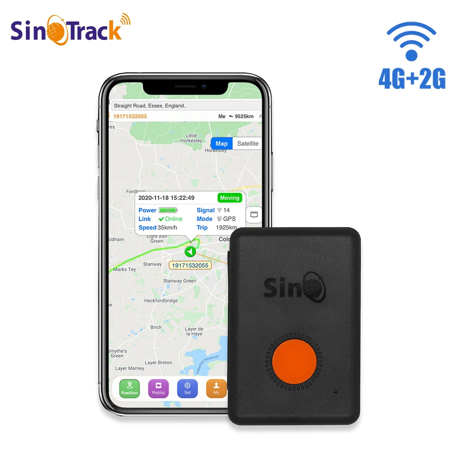 4G Mini Builtin Battery Waterproof GPS Tracker ST-904L для детей, личный автомобиль, с бесплатным приложением для отслеживания