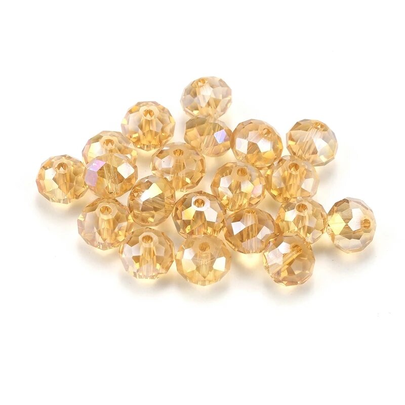 Хрустальные бусины QIAO 4-8 мм 8mm-50pcs, gsha ab