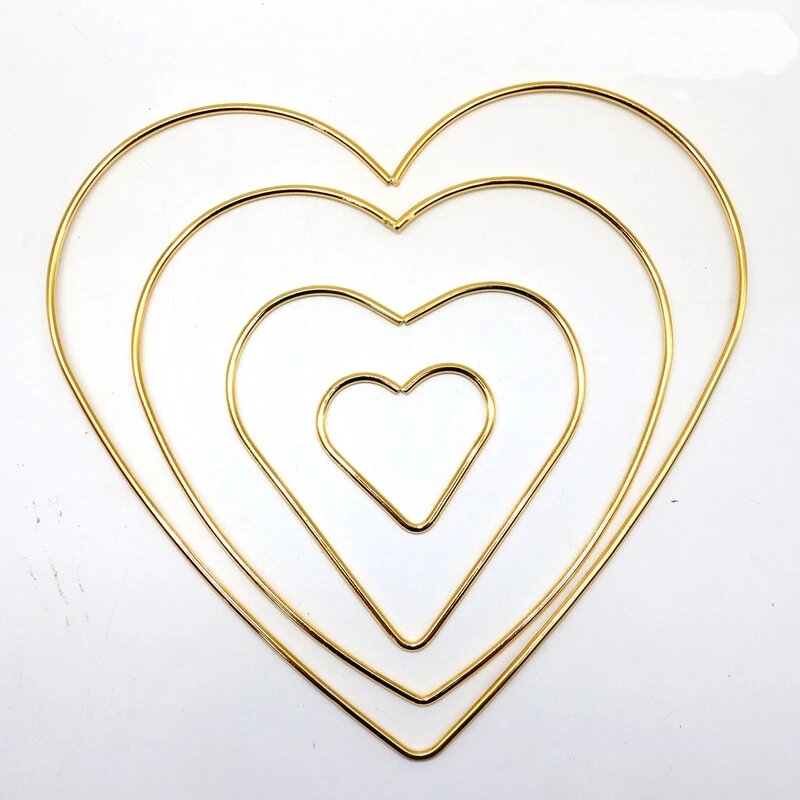 Металлические кольца для ловцов снов Mibrow 50-200 мм