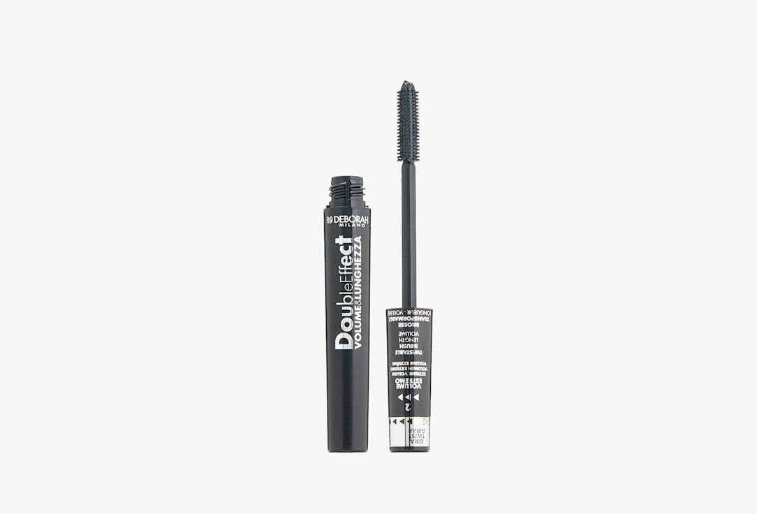 Тушь для ресниц DEBORAH MILANO MASCARA DOUBLE EFFECT 8 мл черный