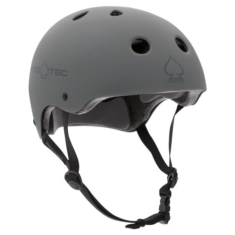 Шлем Pro-Tec Classic Certified Matte Gray — фото 1