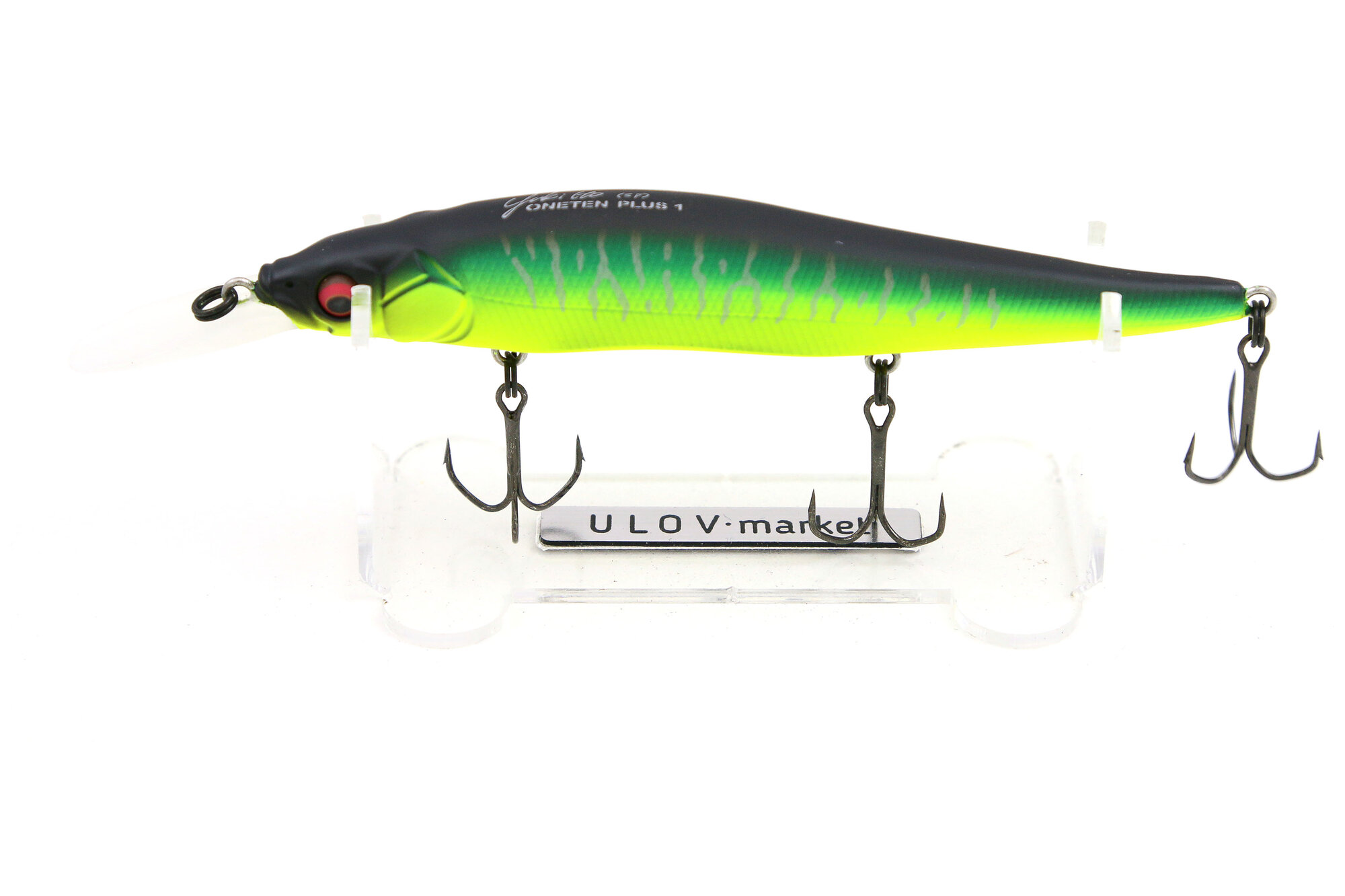 Воблер MEGABASS Vision Oneten Plus 1 Minnow 110SP 14.0г Загл.1.5-2.5м #Mat tiger