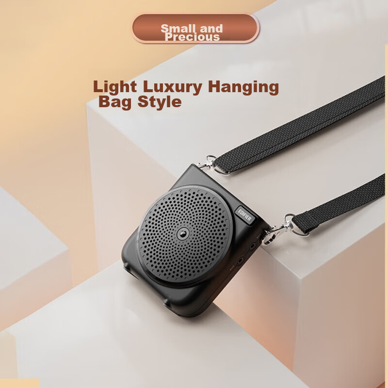 Усилитель голоса Edifier MF3 Mini Wired Portable Amplifier, цвет Dark Night Black