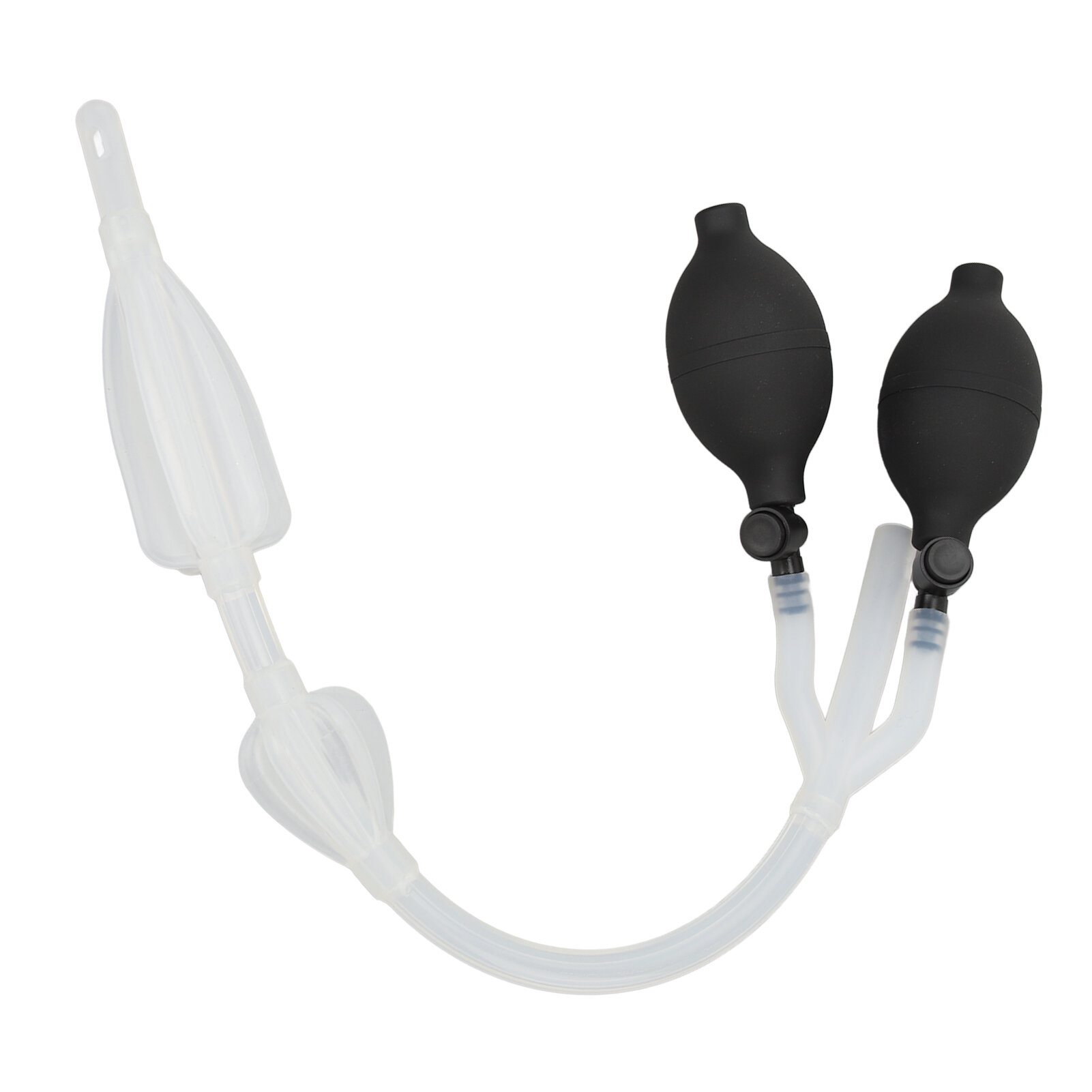 Силиконовая клизма-душ, двойные отверстия, эластичная, для здравоохранения