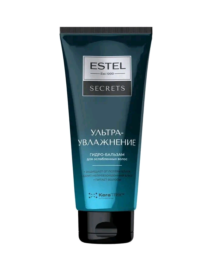 Estel Secrets - Ультраувлажнение Гидро-бальзам для ослабленных волос 200 мл.