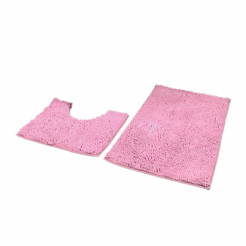 Ванная комната синель лохматый ковер