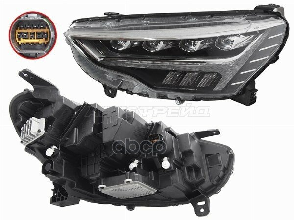 Фара Haval Jolion 20-24 (Слева/ LED/ ДХО/ С электрокорректором) Sat арт. ST-11-HVJLL