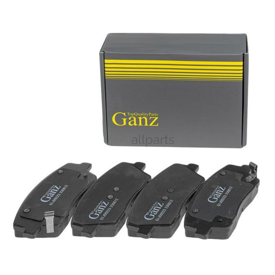 GANZ GIJ09223 Колодки передние Hyundai Santa Fe 2.2CRDi/2.7 GANZ GIJ09223