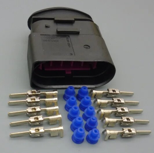 Разъем жгута проводов 10pin male 1J0973722