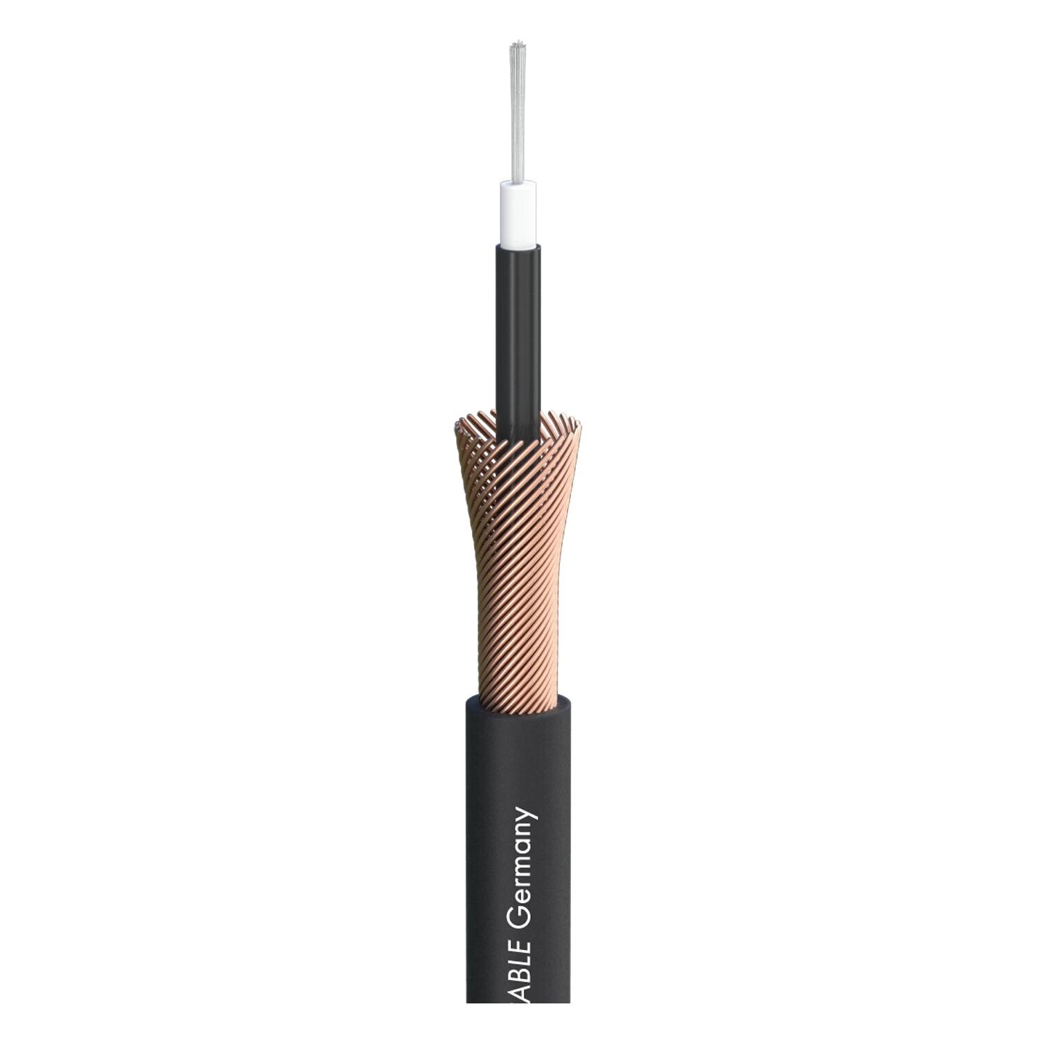 Кабель инструментальный Sommer Cable 300-0021 Tricone MKII Black 100.0m, катушка