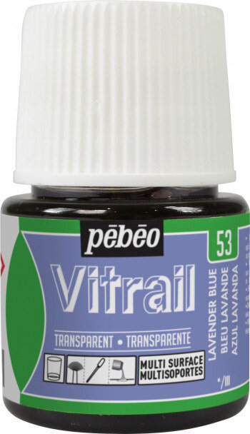Краска витражная Pebeo Vitrail 45ml, 53 лаванда
