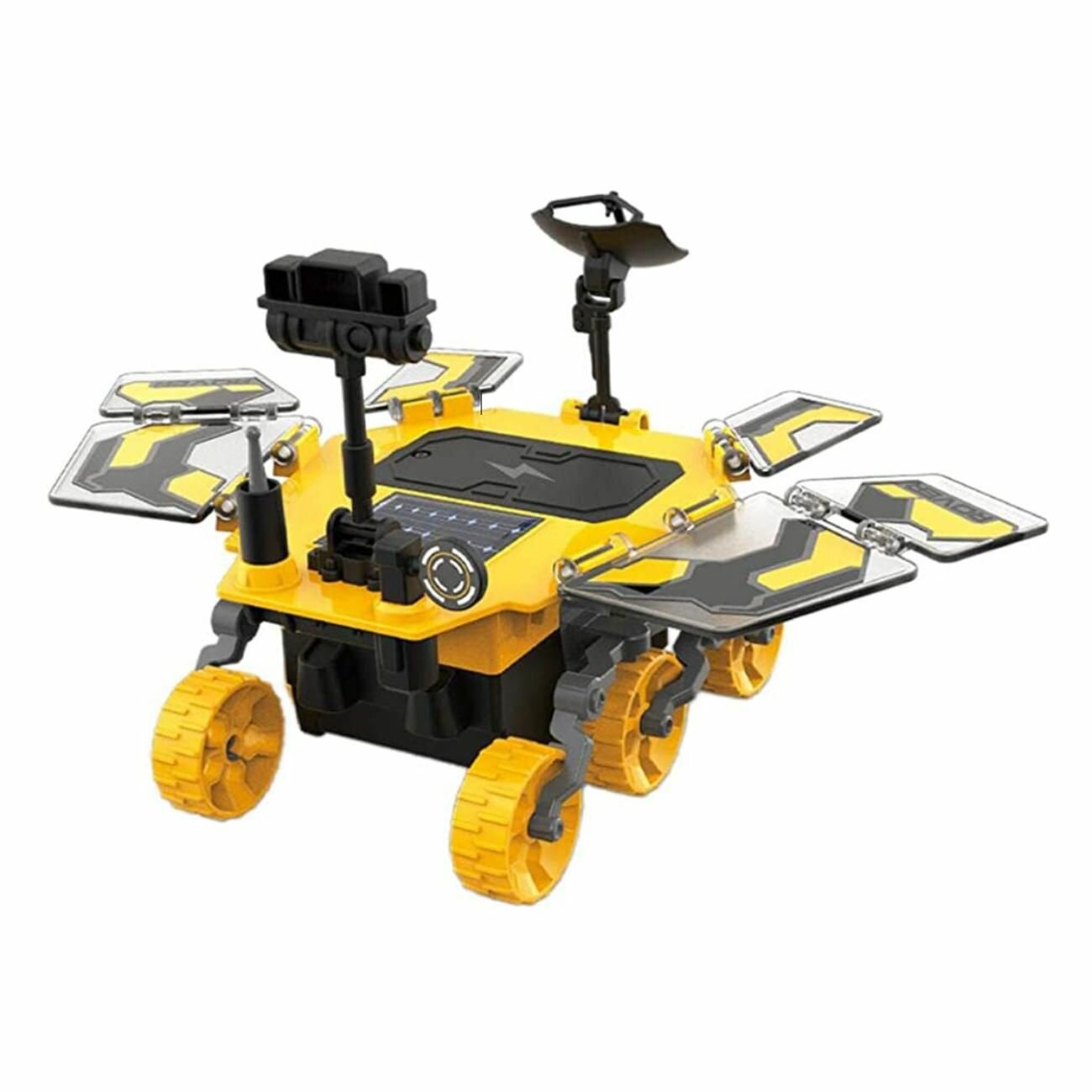 Машина радиоуправляемая КНР solar mars rover, на батарейках, 46 деталей, в коробке