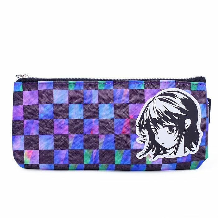 Пенал deVENTE "Contemporary Mind" 21x8x3,5 см, треугольный для 45 предметов, на молнии (7026436)