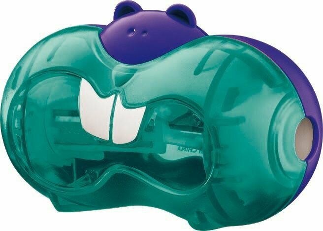 Точилки Maped "Croc Croc", Twist, 2 отверстия, пластиковая, 12 шт