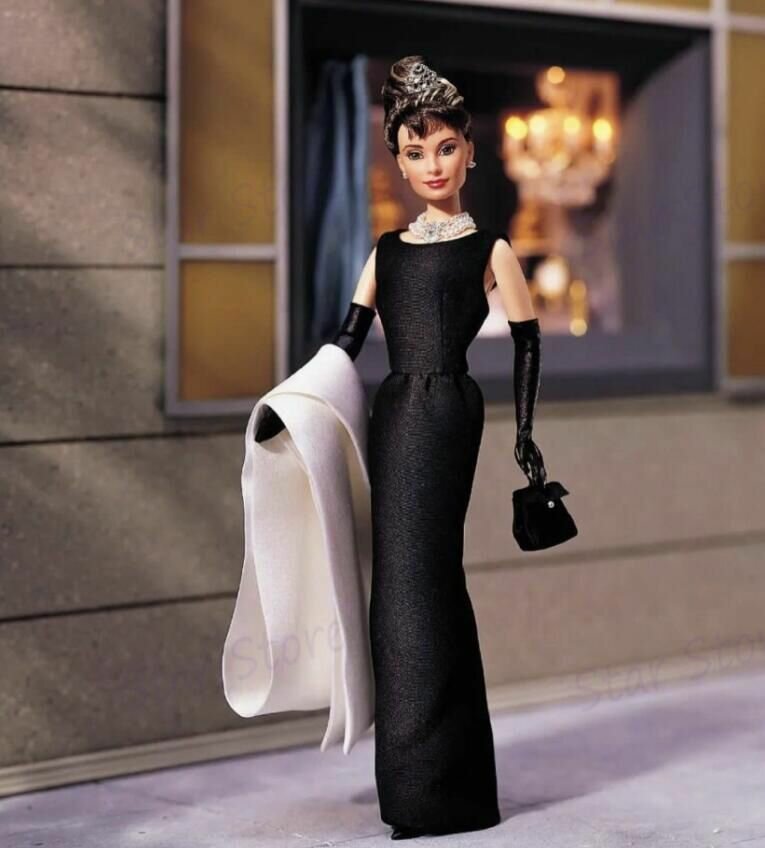 Barbie paramount pielures Audrey Hepburn Коллекционное издание Одри Хепберн Барби Завтрак у Тиффани