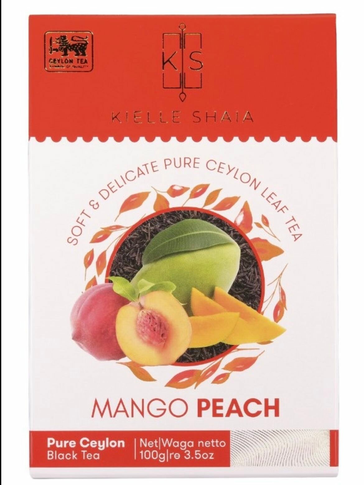 Чай чёрный "KIELLE SHAIA" Mango Peach - 100г