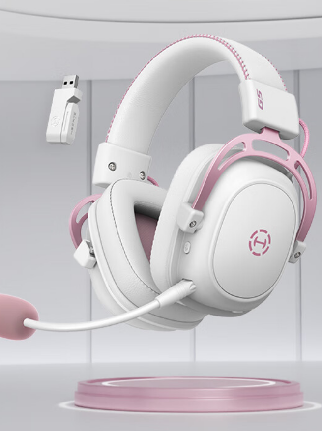 Беспроводные наушники EDIFIER HECATE G5 Headset с микрофоном, цвет Pink