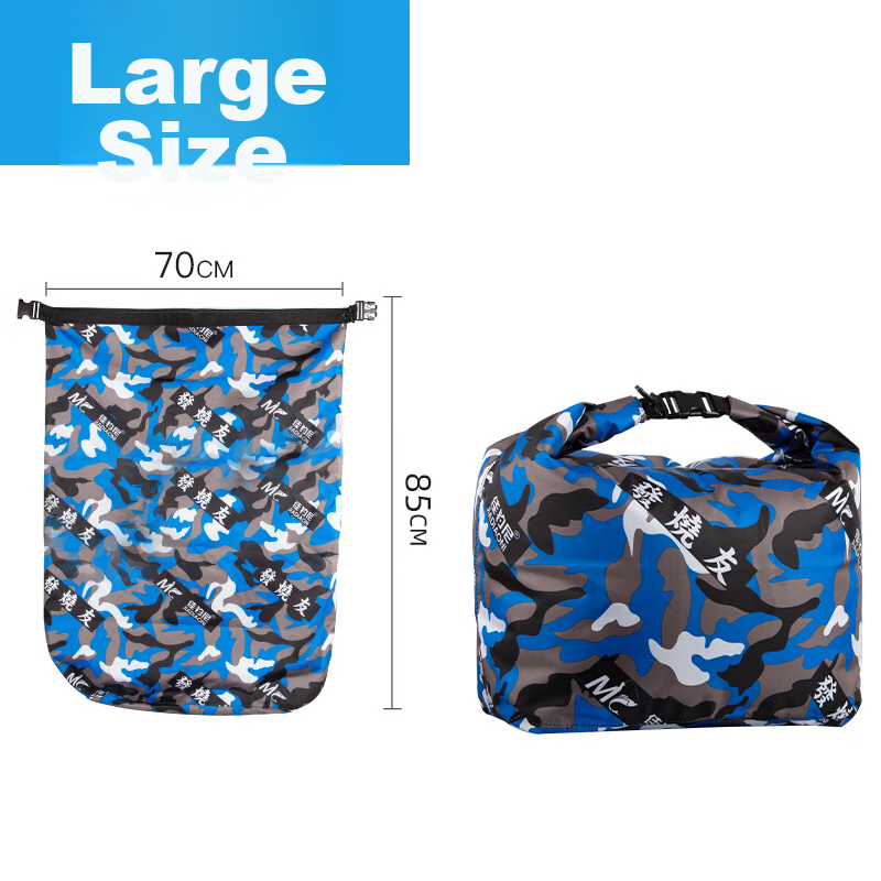 Jiadiaoni (JIADIAONI) Live Fish Bag, Fishing And Wild Fishing Handheld Waterproof Foldable Fish Keeper, Thickened Storage Fish Bag, Large Size, Upgraded Thickened