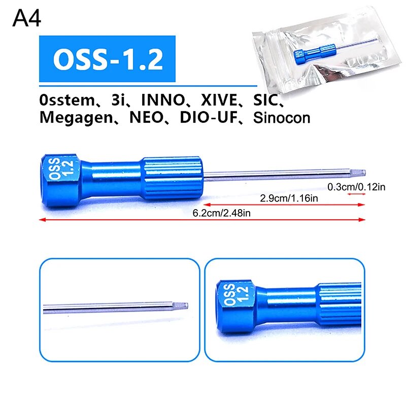 Стоматологический ключ OSS-1.2 A4, KuZHEN