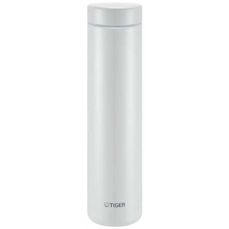 TIGER Insulated Mug, Lightweight Mini Cold-Keeping Cup, Stainless Steel Vacuum Cup, MMZ-A60C Snowflake White, 600ml