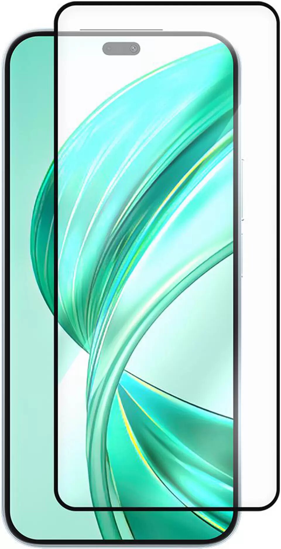 Защитное стекло KRUTOFF Full Glue Premium для HONOR X8b черный