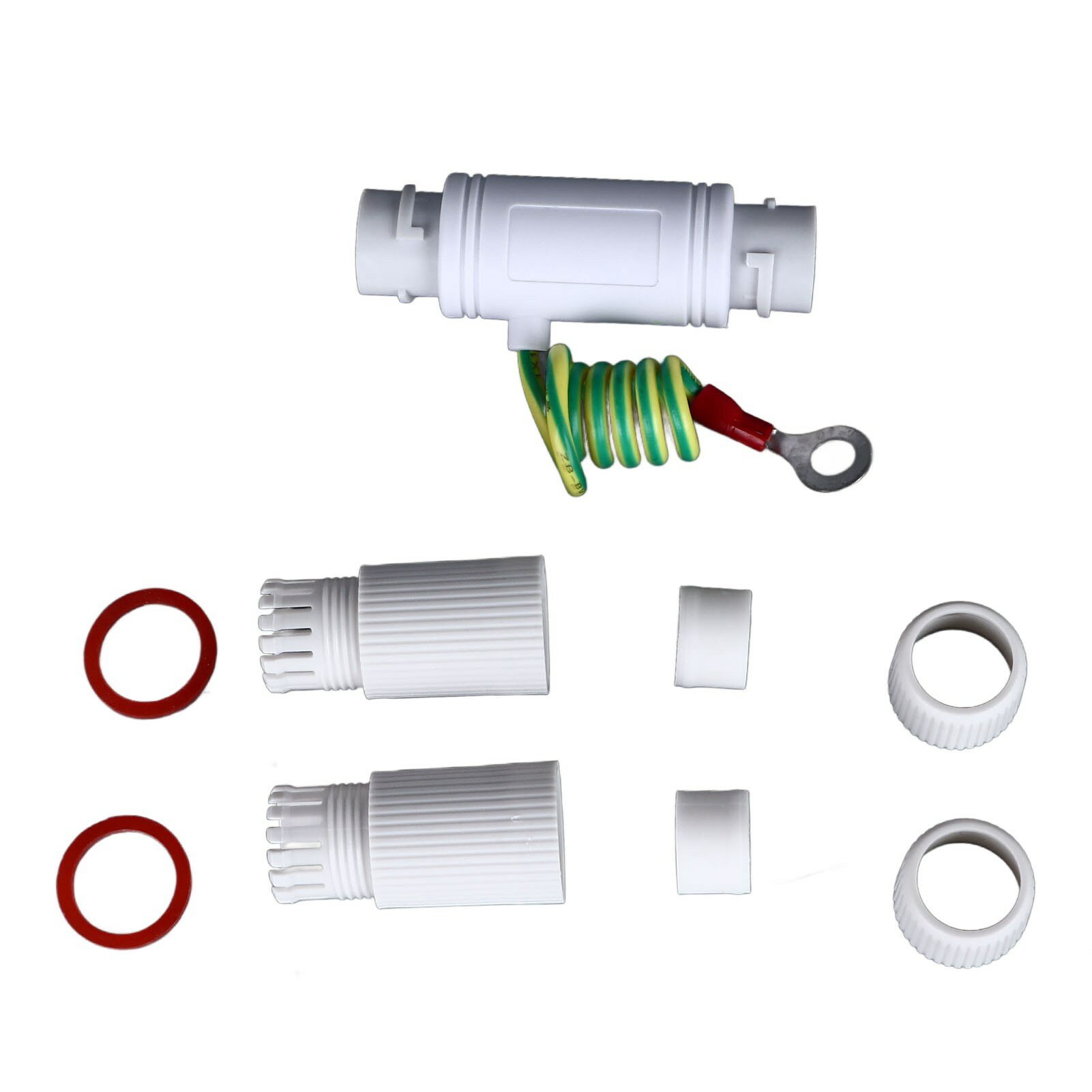 POE Gigabit RJ45 Устройство защиты от перенапряжения Водонепроницаемый сетевой разрядник Защитное устройство от перенапряжения 12‑57 В