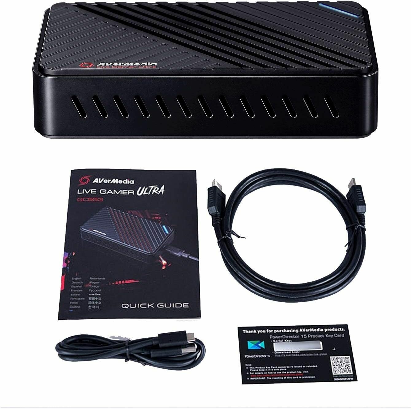 Карта сбора видео AverMedia Live Gamer ULTRA GC553, потоковая передача с очень низкой задержкой и внутриигровая запись