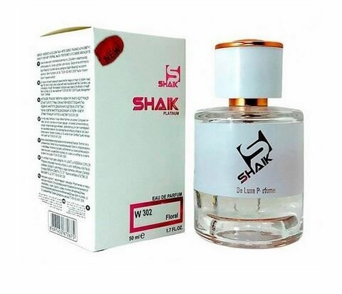 Парфюм женский SHAIK PLATINUM № 302 POUR ELLE 93255 масляные духи женские , туалетная вода 50 мл