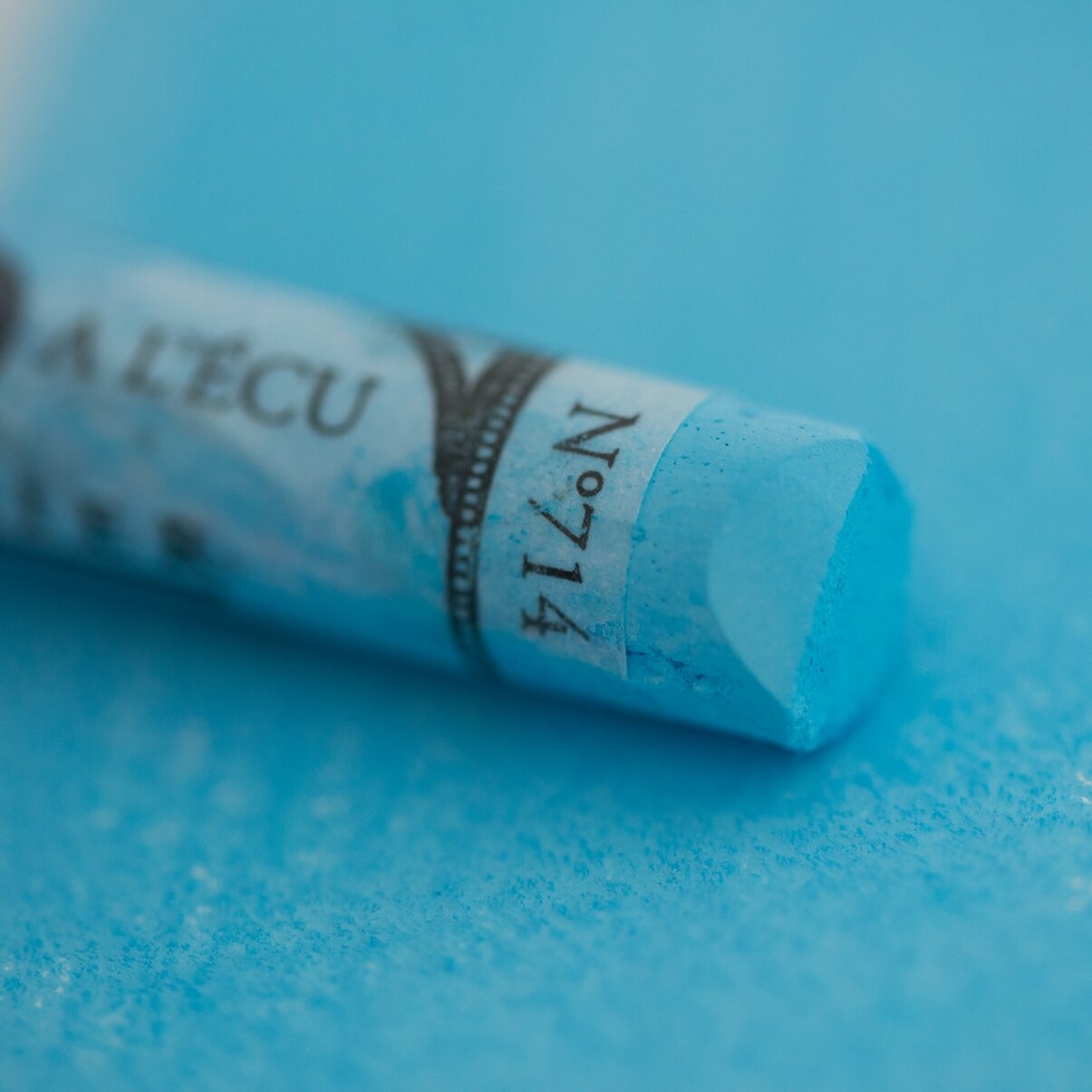 Sennelier Художественная пастель A' L'ECU, диаметр 10 мм, длина 64 мм, 1 шт, синий стальной