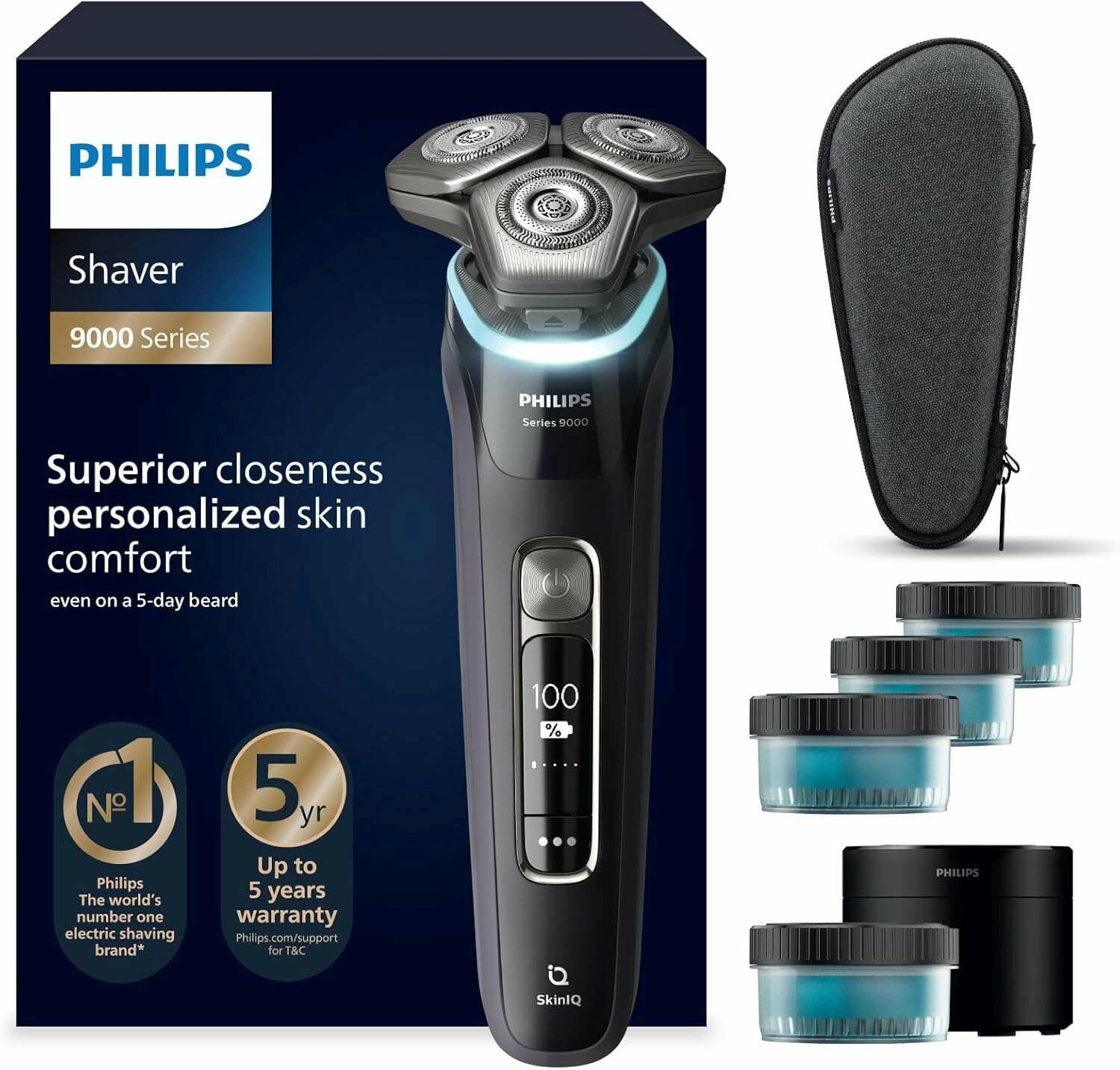 Электробритва Philips Shaver Series 9000 S9976/63 оригинал, пр-во Нидерланды, роторная