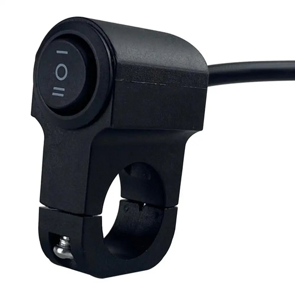 Выключатель света на руле, аккумулятор, автомобильный модифицированный переключатель, прожектор, вспомогательный переключатель фар для мотоцикла, грязевого велосипеда и квадроцикла