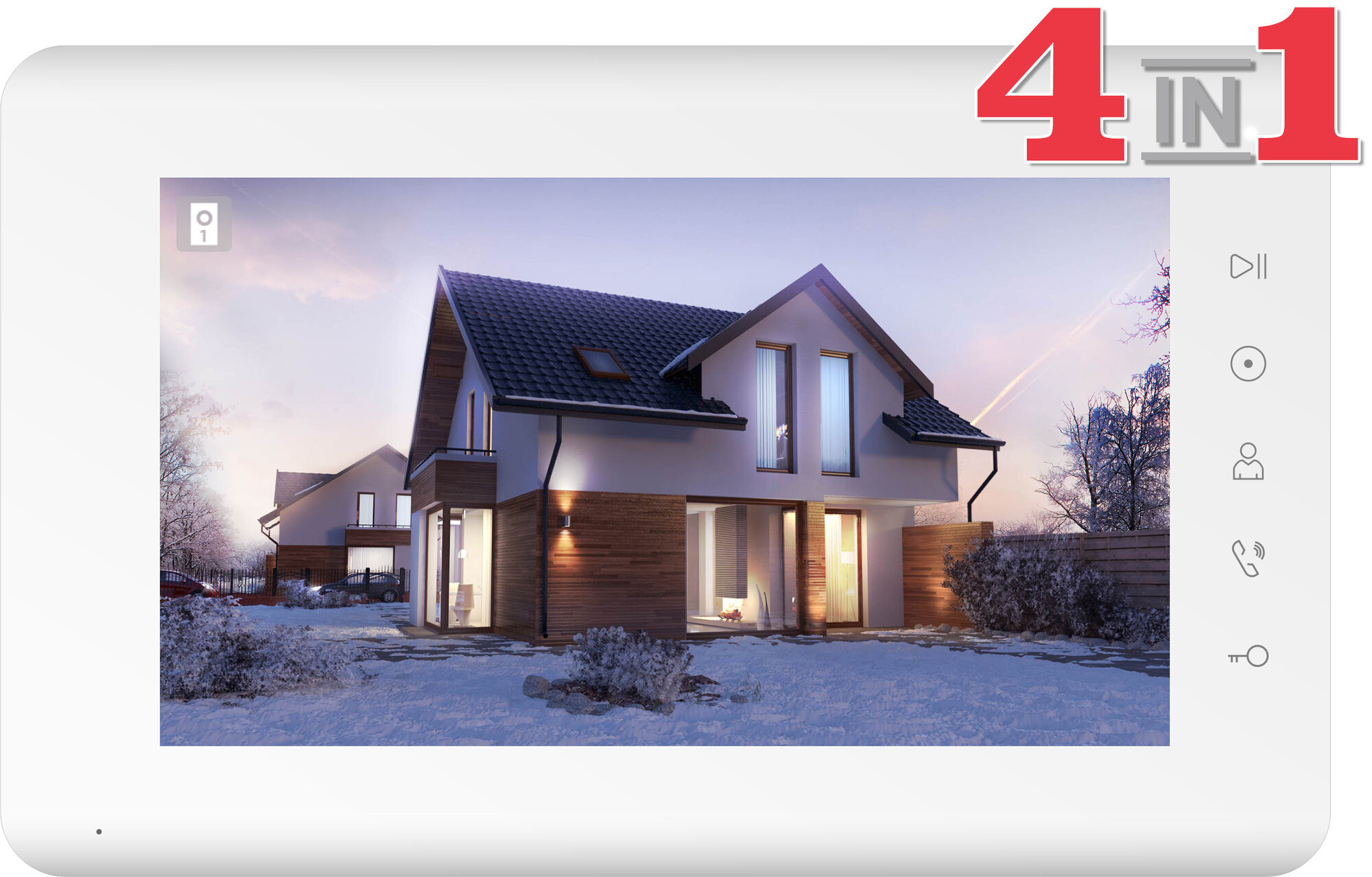 Монитор видеодомофона Mia HD VZ