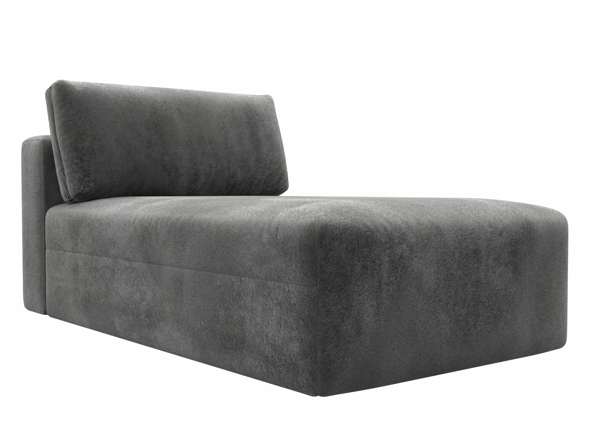 Модуль канапе Лига-060 НПБ, велюр, TOWER 10 серый