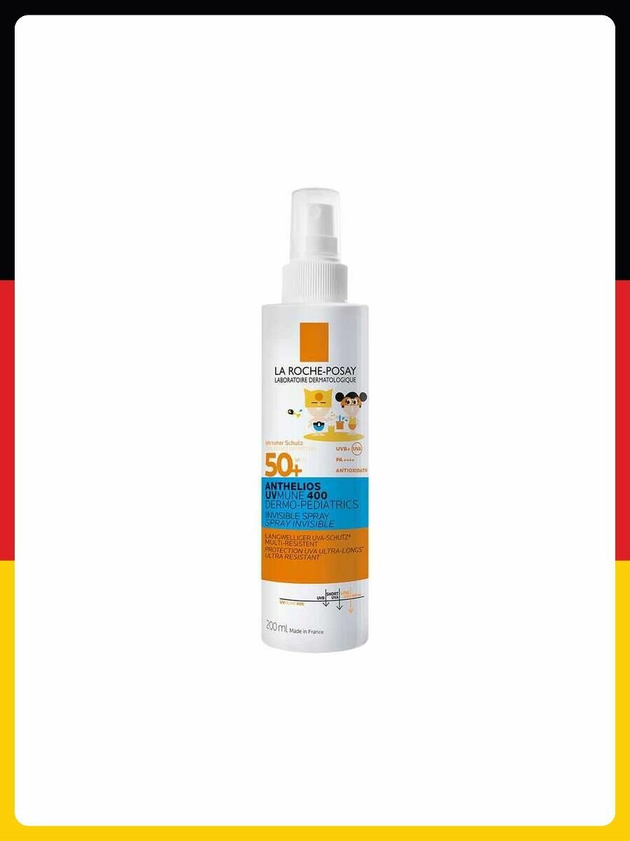 Средство солнцезащитное La Roche Posay Anthelios Dermo Kids SPF 50 + , 200 ml