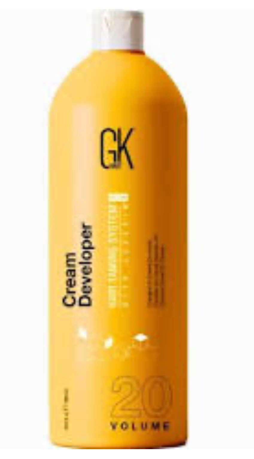 Окислитель для волос GKhair 6%, 1000мл, мягкая формула, деликатное окрашивание