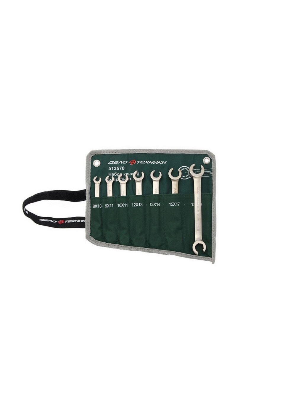 Набор разрезных ключей ( 7 предметов) "Дело Техники"