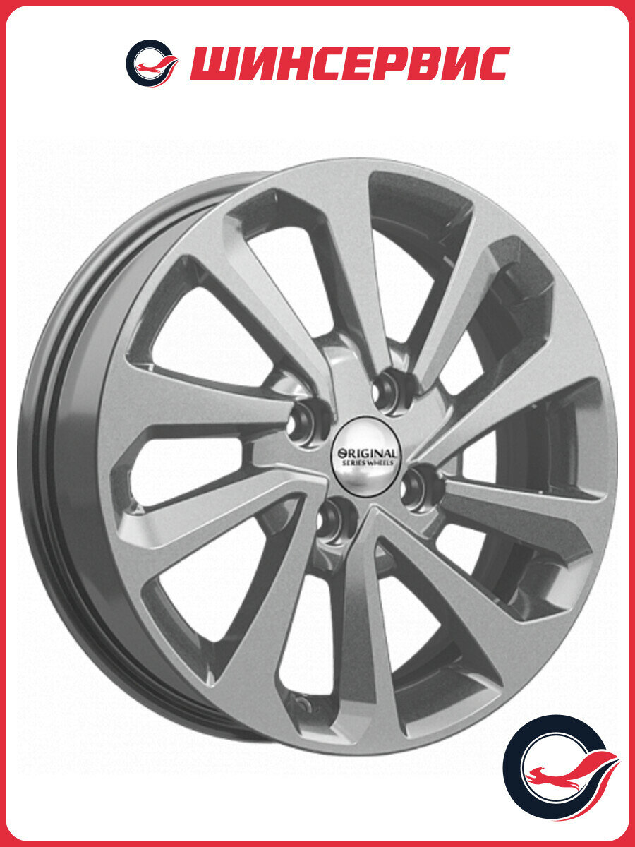 Литой диск Скад KL-320 R15x6.0J 4x100 ET46 ЦО54.1