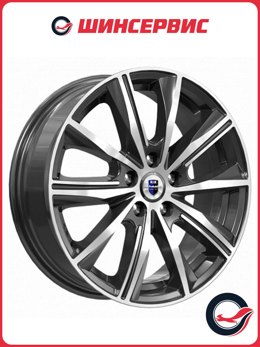 Литой колесный диск КиК Арнар R17x7.0J 5x115 ET40 ЦО70.2 для автомобиля