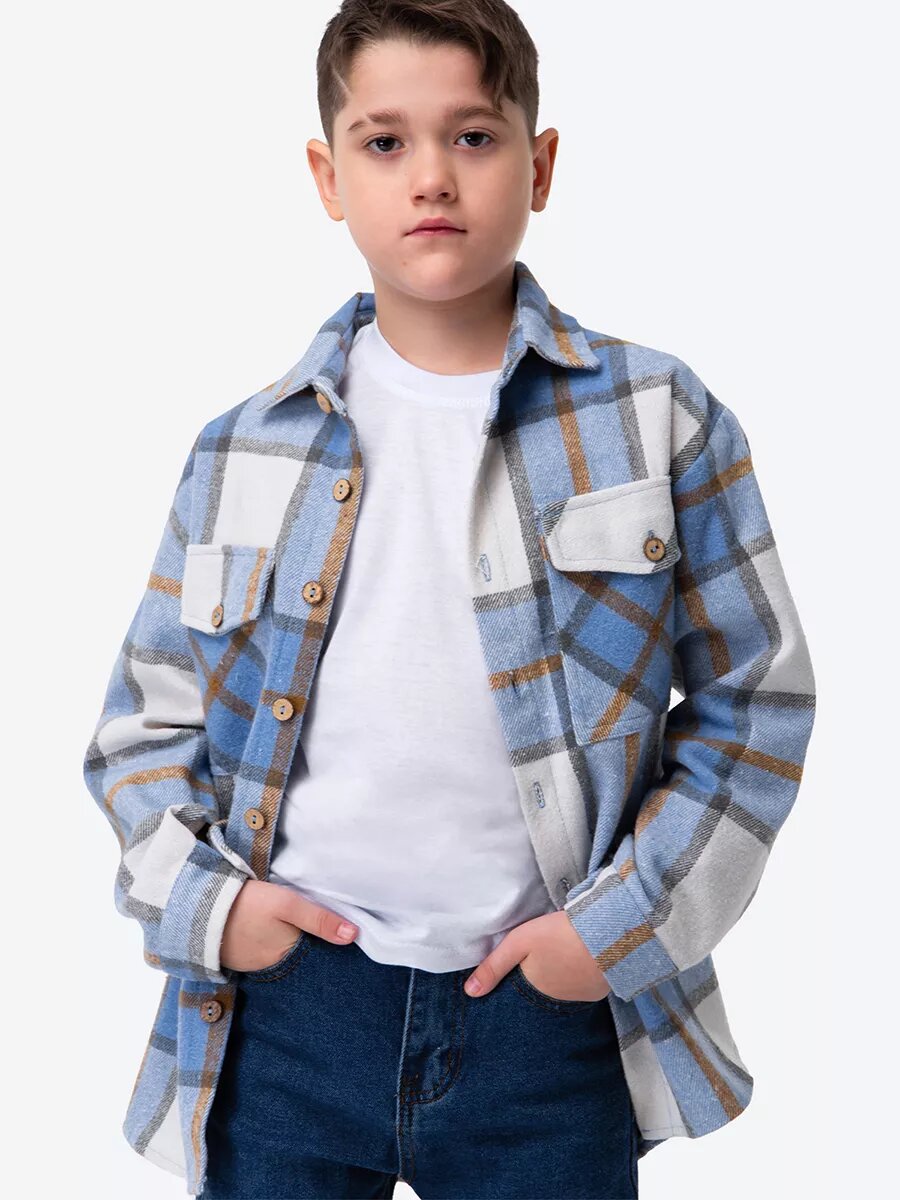 Школьная рубашка для мальчиков, для девочек