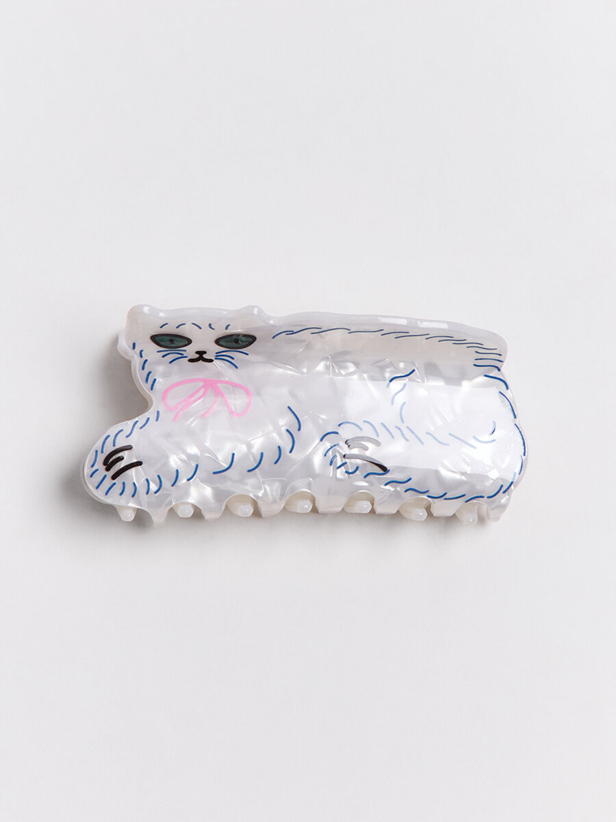 Заколка для волос женская Befree BF2535361054-1 котика с ушками и глазками