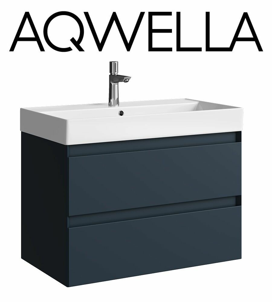 Тумба под раковину Aqwella Geometria 80 GE01082GRM