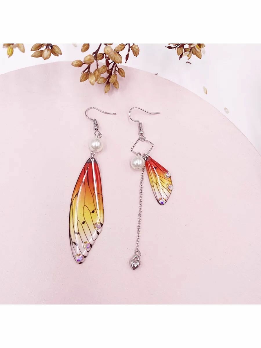 Серьги, искусственный камень