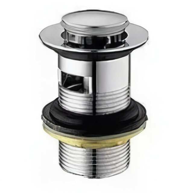 Выпуск для раковины "LEDEME" диамерт 35 мм, с переливом, клик-клак