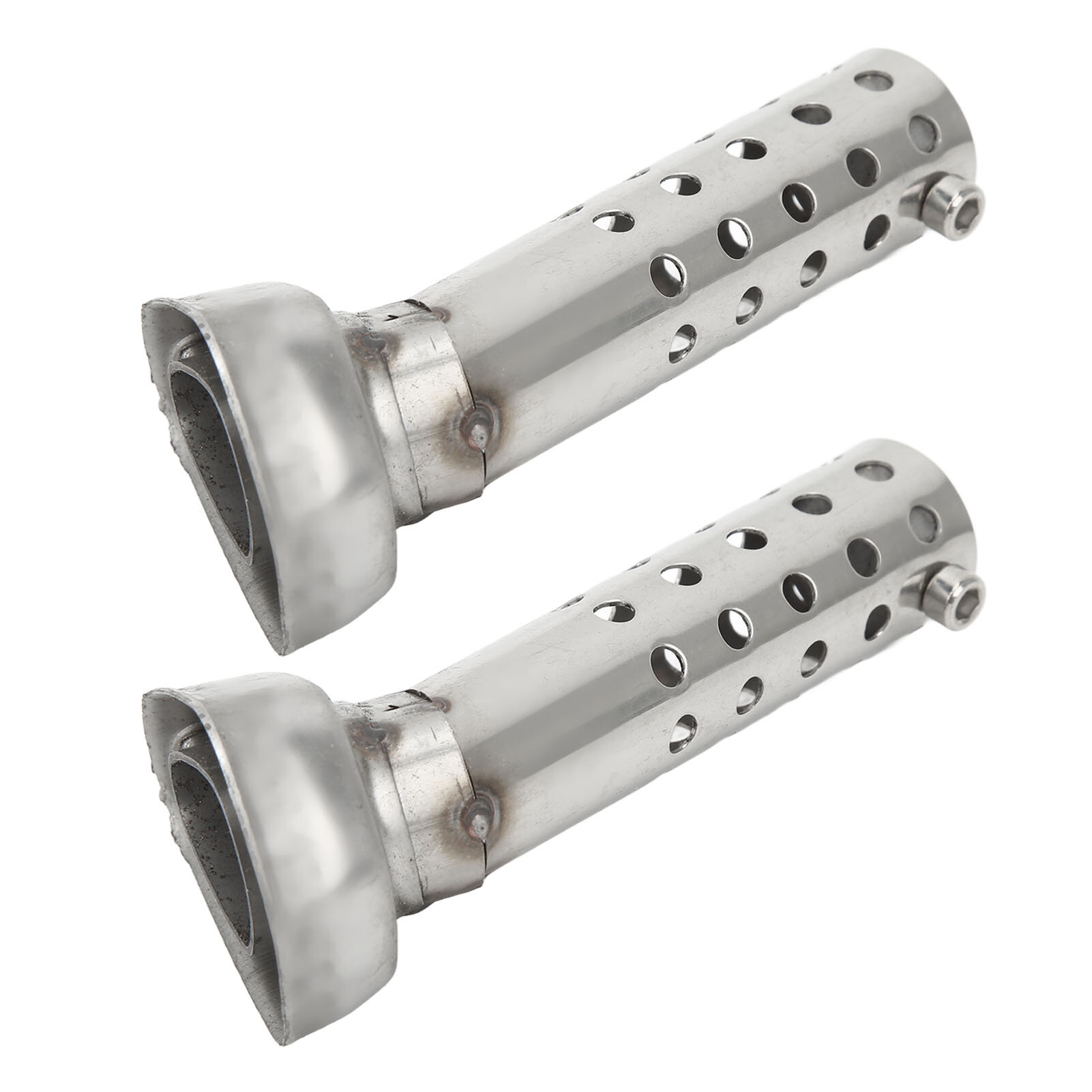 Мотоциклетный Глушитель: Оцинкованная Сталь 120x56x37 мм Снижение Шума Для Комфортной Езды - Долговечный Материал Простой Монтаж Глушитель Для Скутера for Мотоциклов Квадроциклов