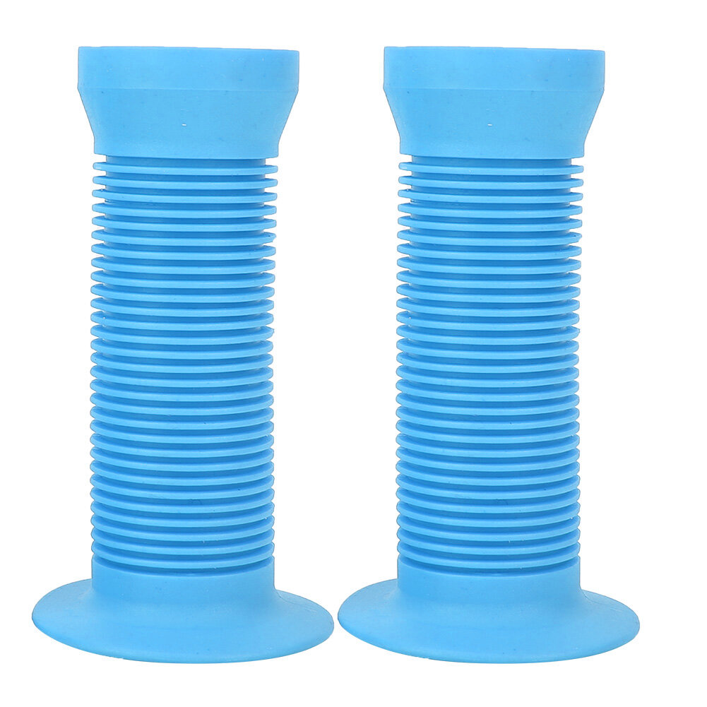 Ручки для детского велосипеда, самоката, противоскользящие ручки, ручки для велосипедного руля (синие)