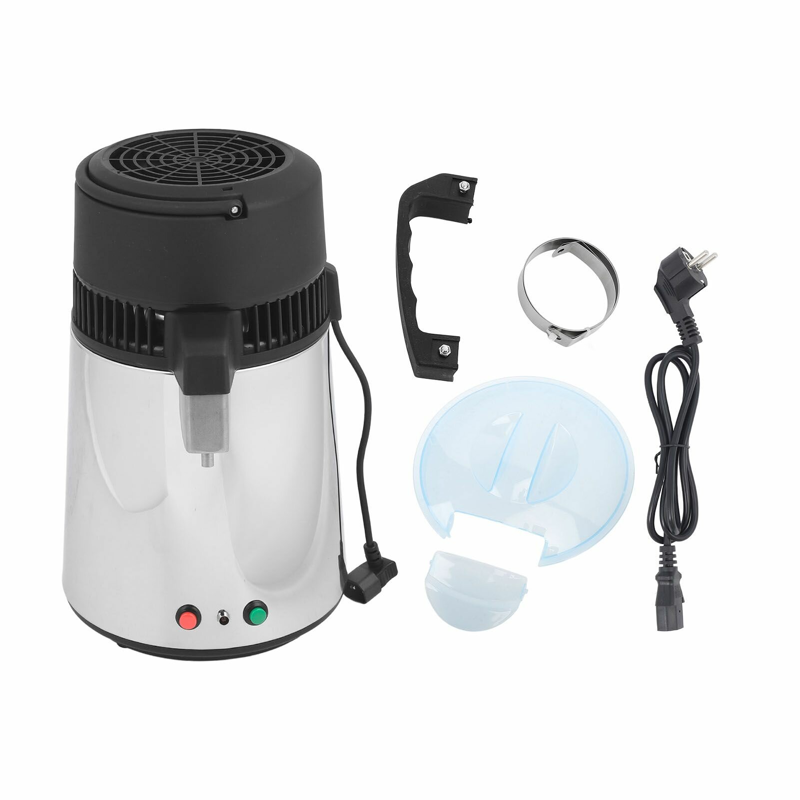 Портативный дистиллятор воды 4Л, 750 Вт, для домашней лаборатории, EU