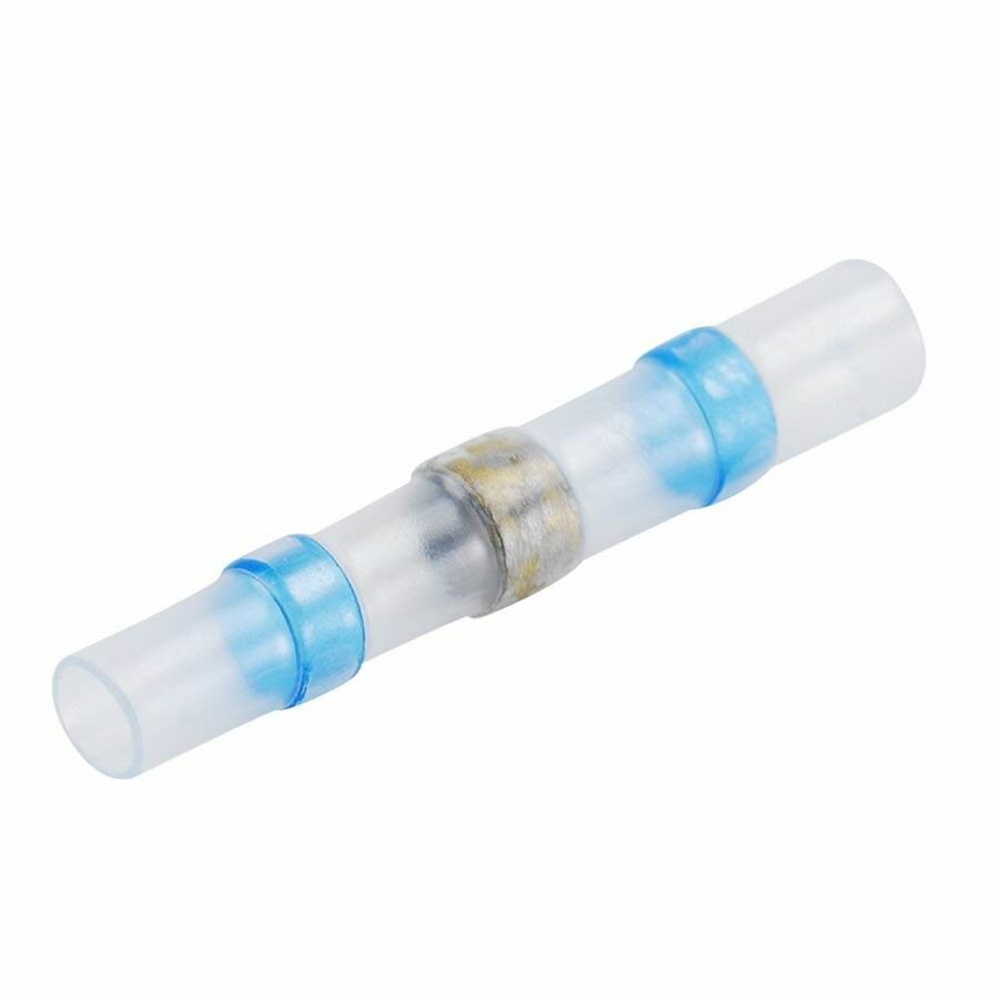 В Комплекте: 100Шт Термоусадочных Разъемов 16-14Awg 1,5-2,5 Мм2, Простое Одноэтапное Соединение Проводов, Припаянных, Изолированных И Герметичных